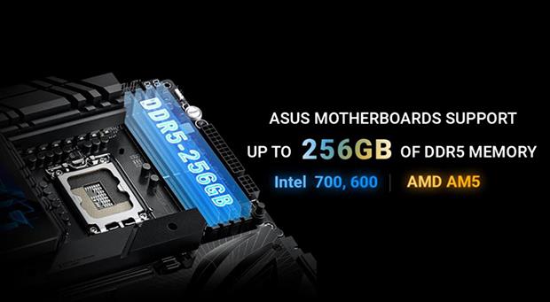 ASUS anuncia nuevas actualizaciones de BIOS para soportar hasta 256 GB de memoria en placas base ...